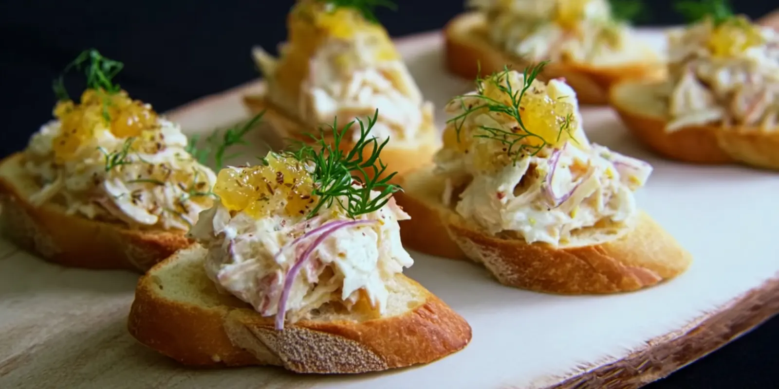 Kreeft-Kroketjes op Frans Brood | Recept - EverydayYummy.nl