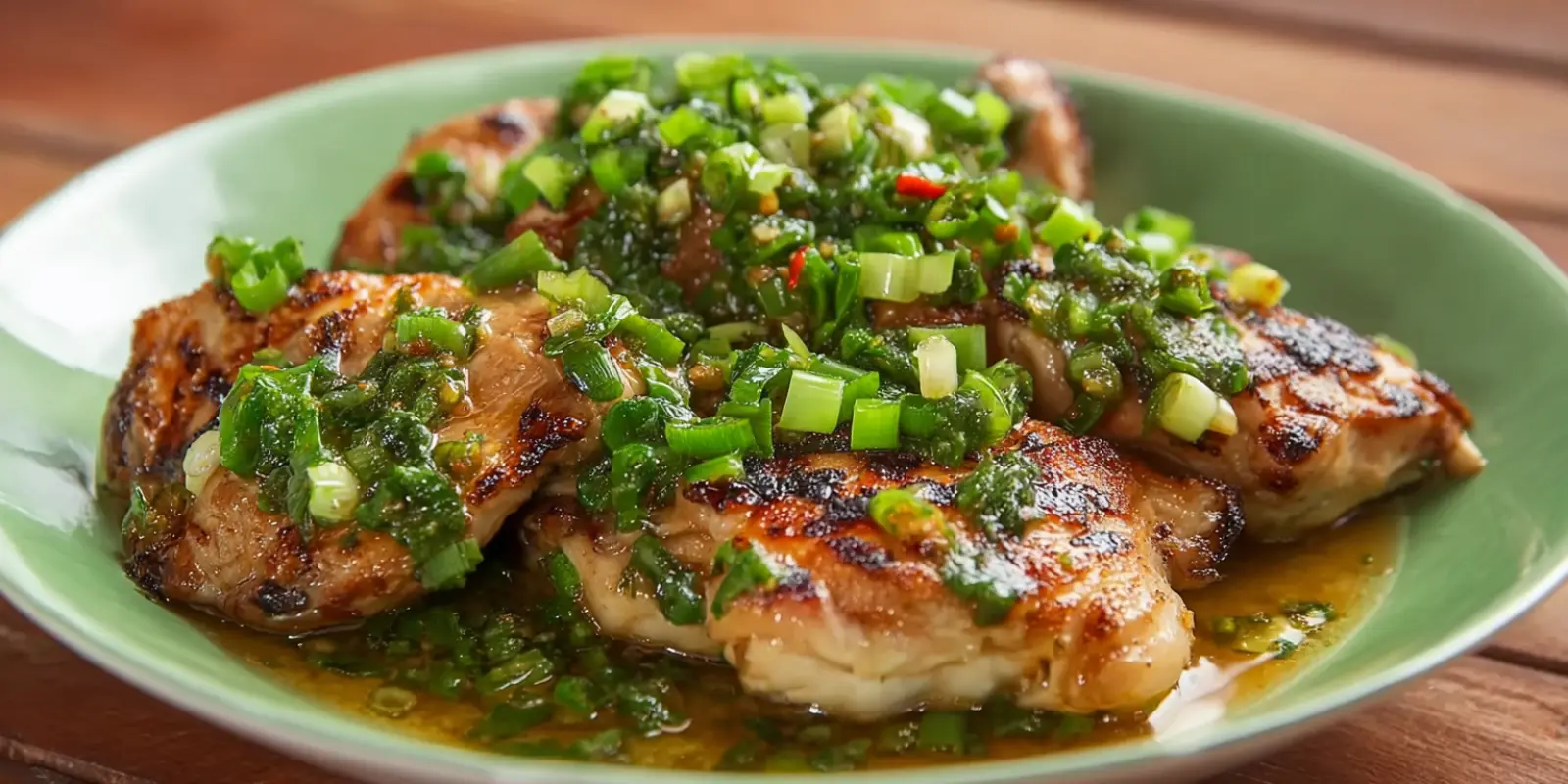Gegrilde Kippendijen met Gember-Lenteuisaus | Recept - EverydayYummy.nl